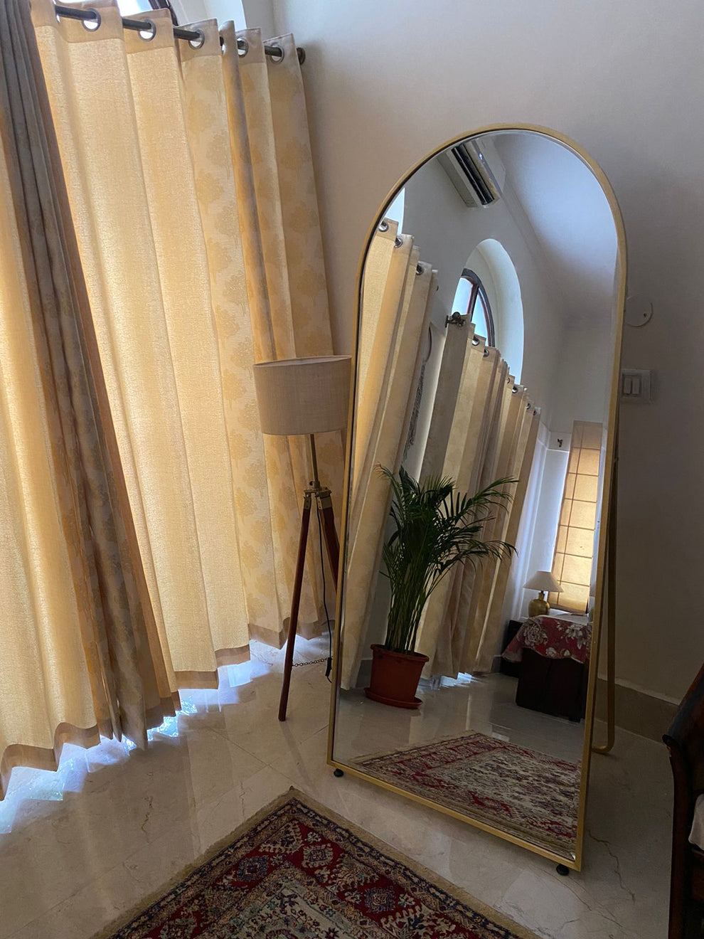 Grand Classic Arch Mirror 6ft |Full length Mirror by Sam Home Collecti ...